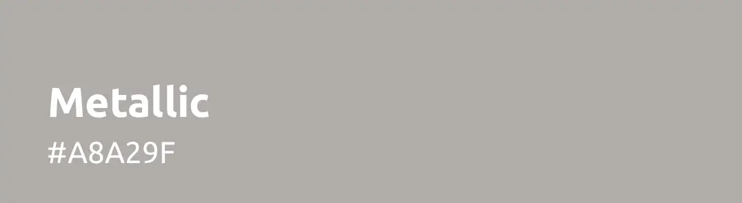 Metallic Color HEX Codes – Gold, Silver, Bronze & More